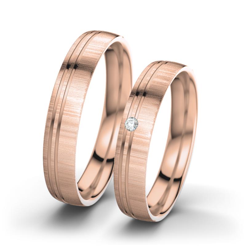 Eheringe & Trauringe aus Rotgold kaufen | LOVELY RINGS