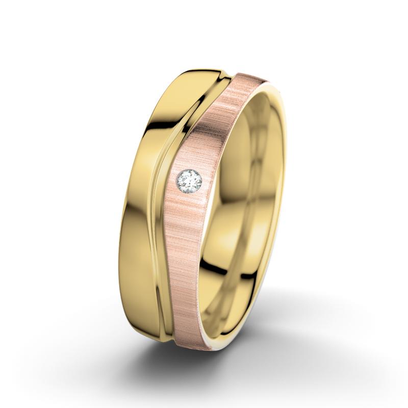 Cher - Diamantring Cher F6 - (Gelbgold 750 poliert) Ring