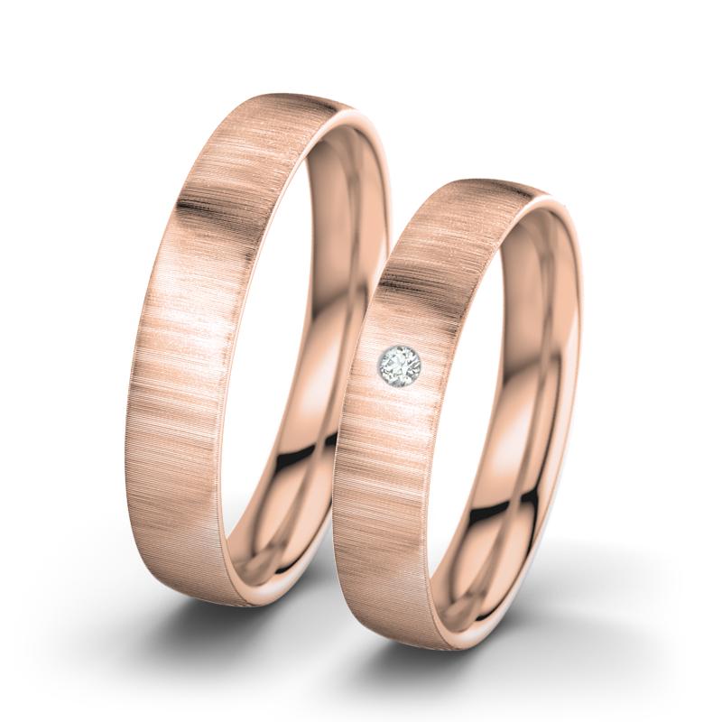Eheringe & Trauringe aus Rotgold kaufen | Lovely Rings
